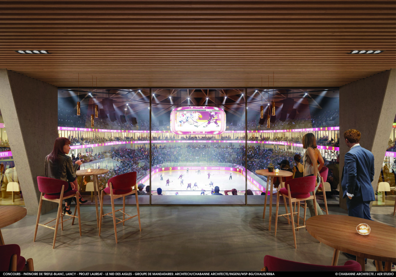 Voilà à quoi ressemblera la future patinoire de Trèfle-Blanc! | Radio Lac