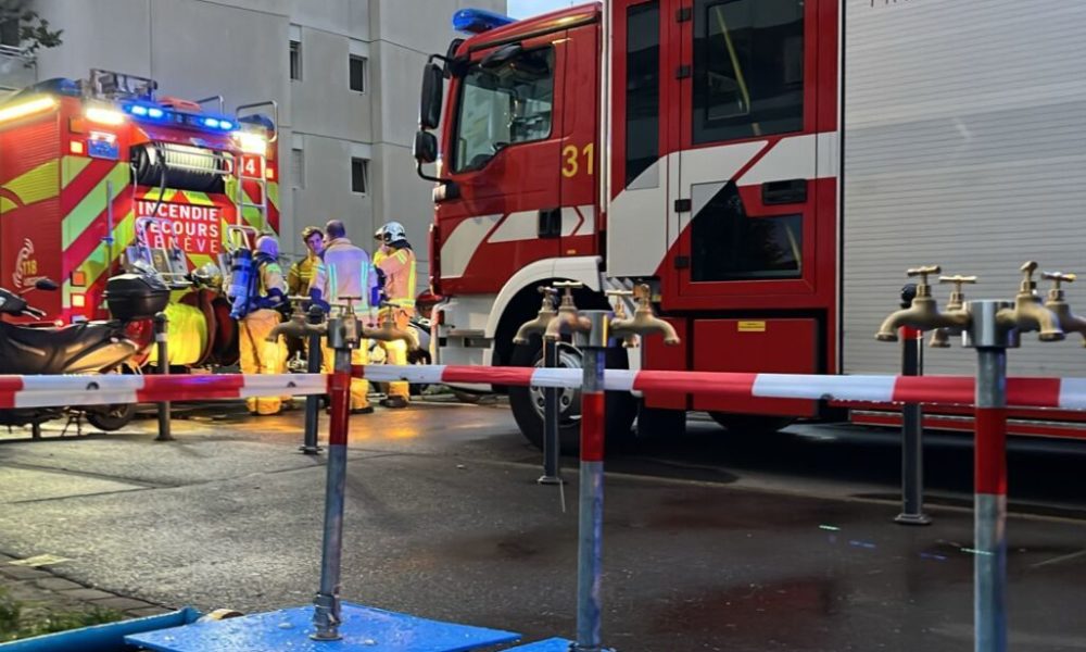 Intervention pour un écoulement chimique à Carouge (GE) | Radio Lac
